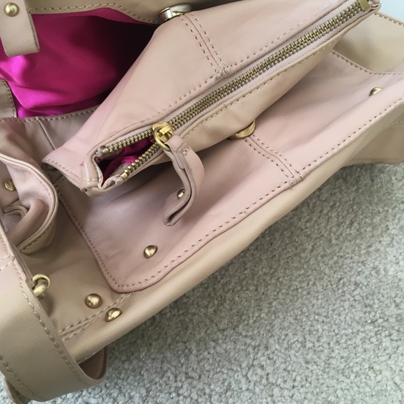 Hype | Bags | Hype Blush Leather Crossbody Handbag | Poshmark